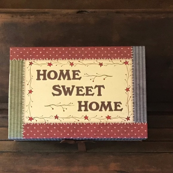 Storage & Organization | Home Sweet Home Box | Poshmark